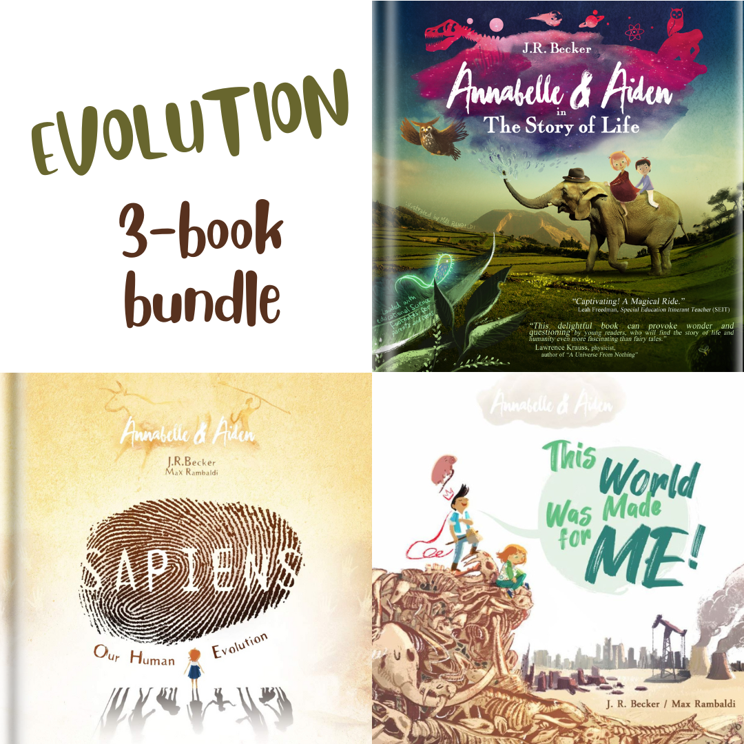 EVOLUTION-themed 3-book bundle! – Annabelle & Aiden